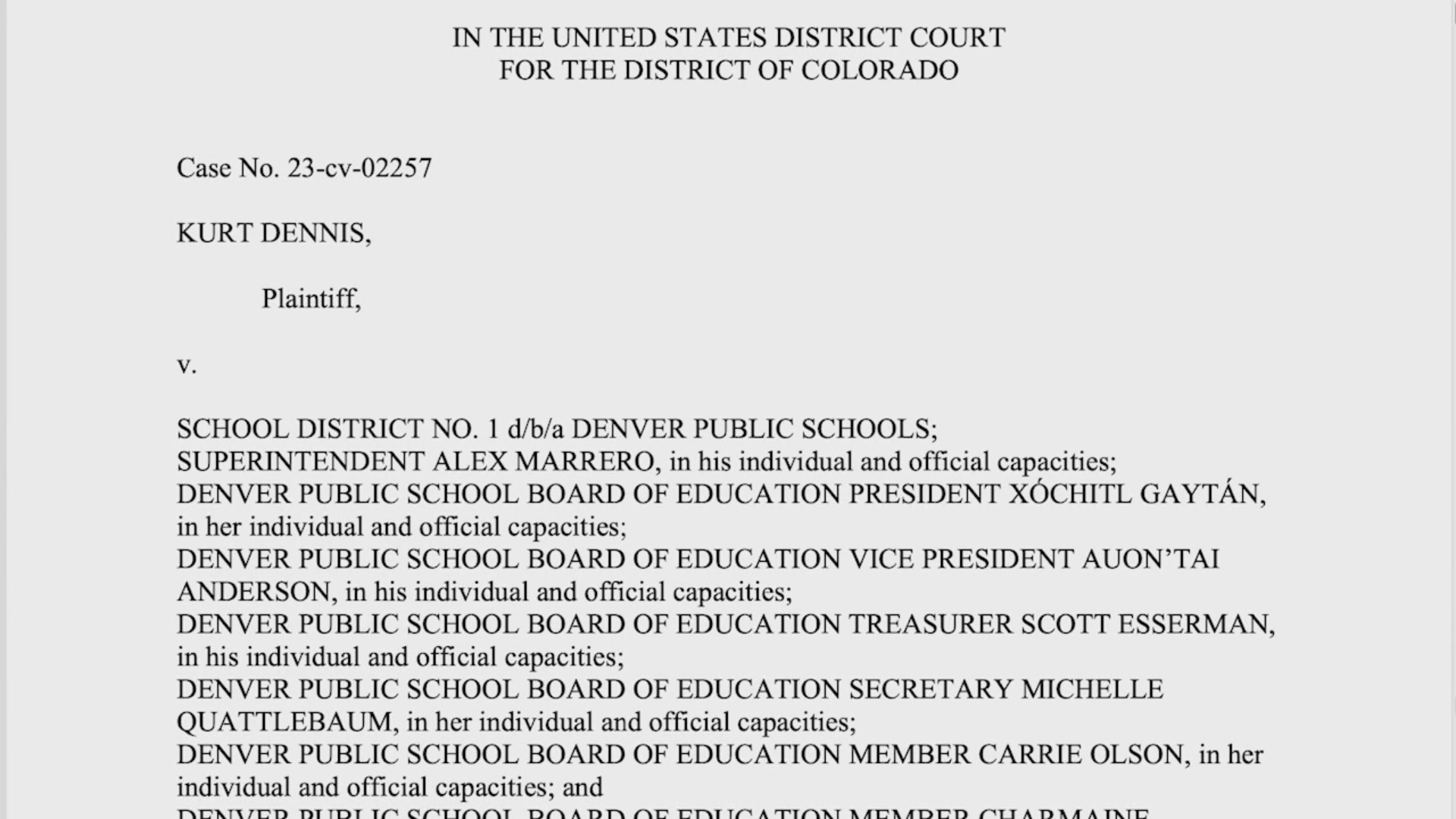 Fired McAuliffe principal sues DPS, claims retaliation – FOX31 Denver