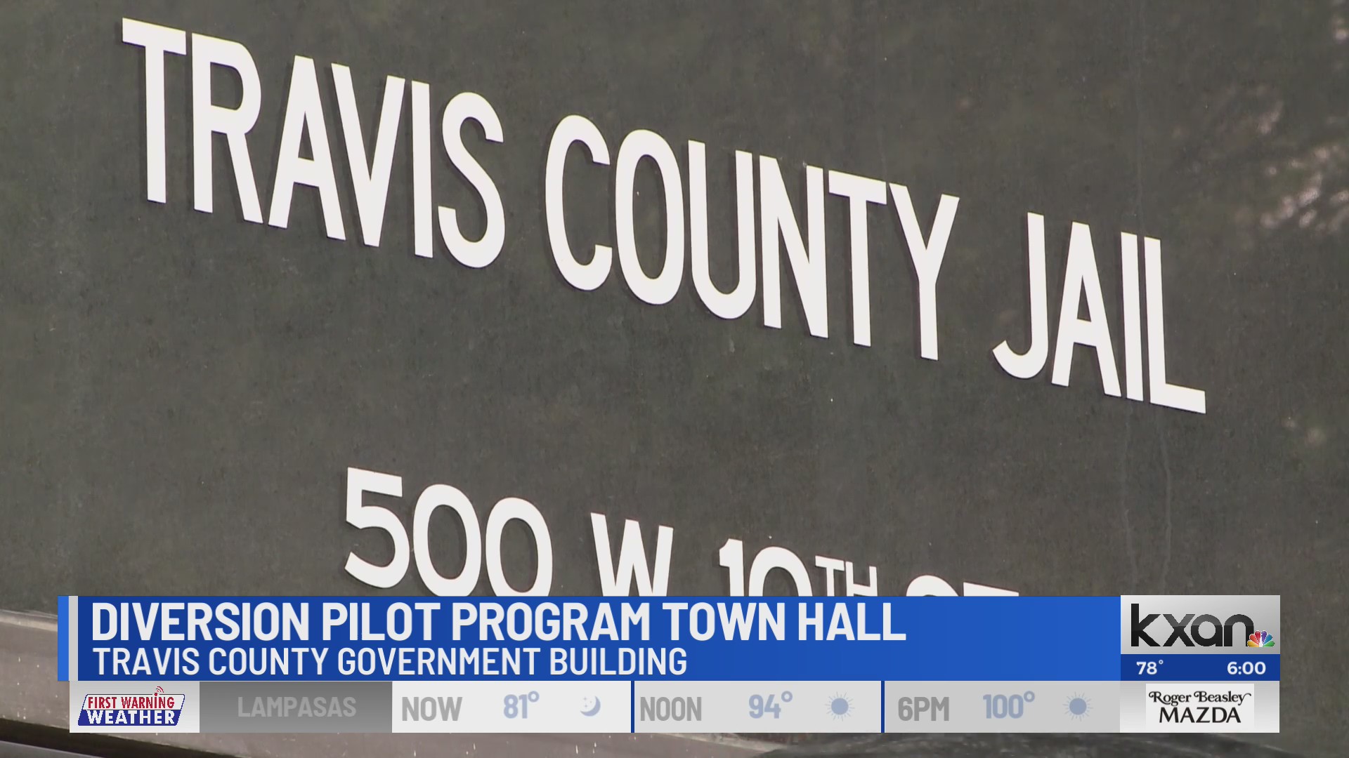 Town hall on future of mental health diversion program in Travis County ...