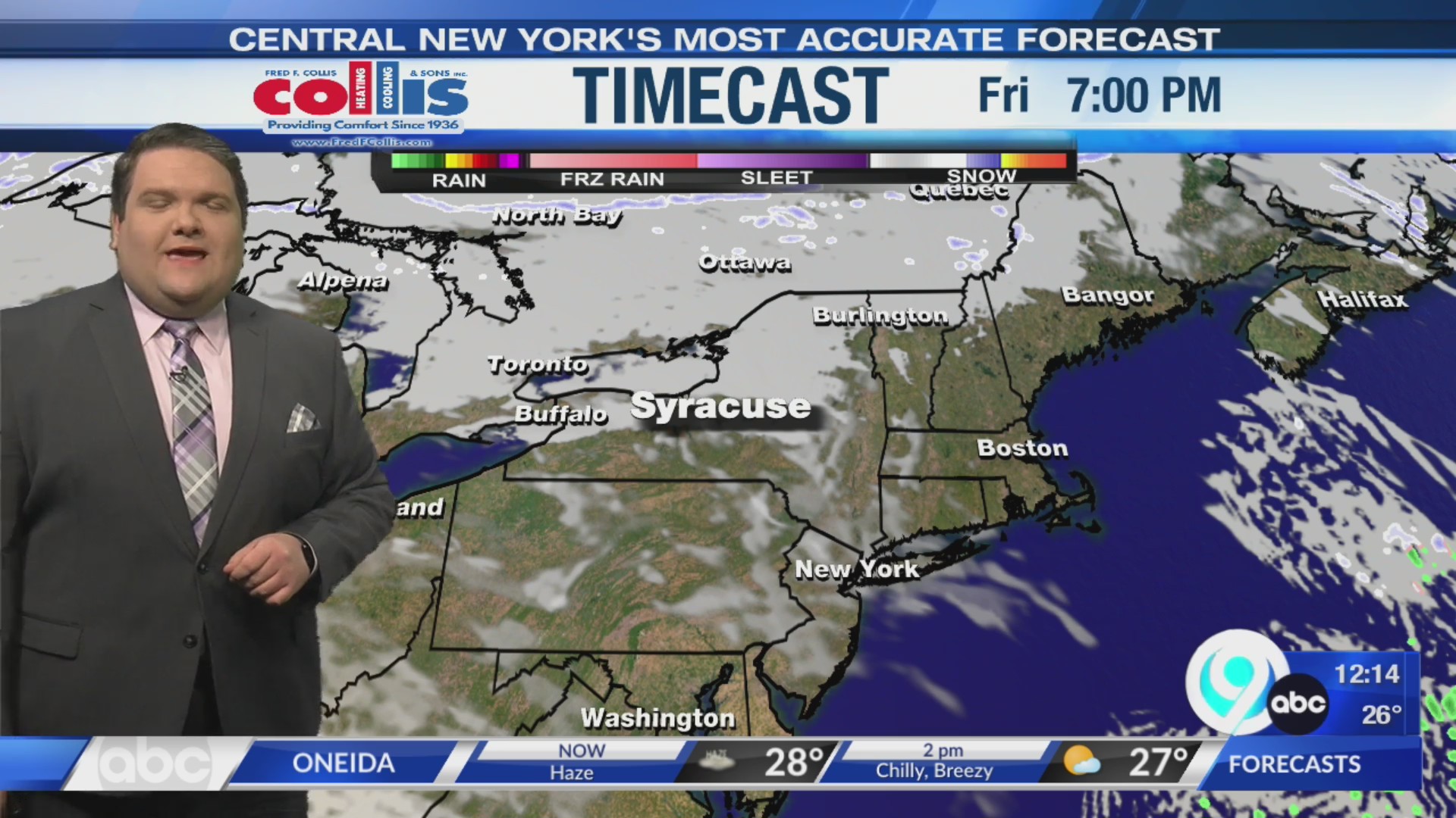 Early look at weekend winter storm – WSYR