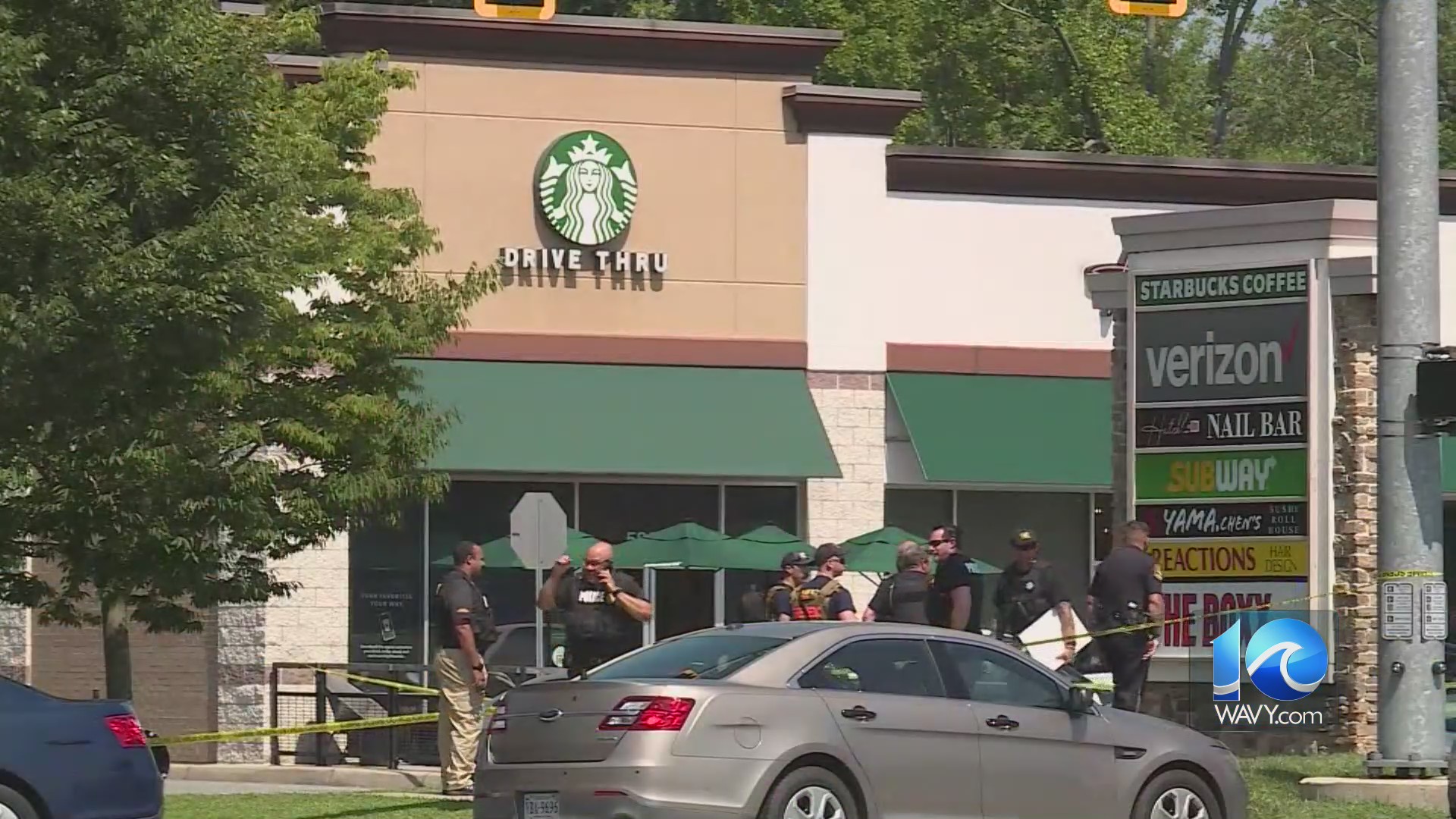 1 injured, 1 detained following shooting at Starbucks in Suffolk – WAVY.com