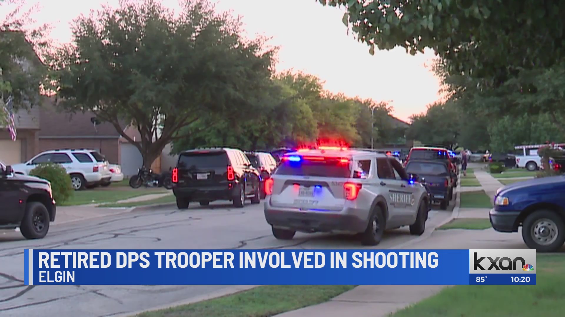 Elgin shooting involving retired DPS trooper – KXAN Austin
