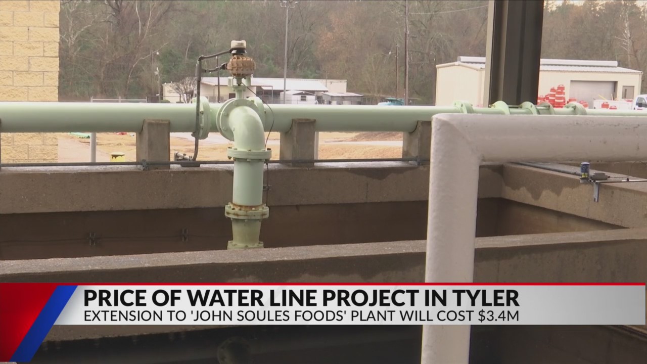 Tyler City Council approves $3 million water extension project – KETK ...