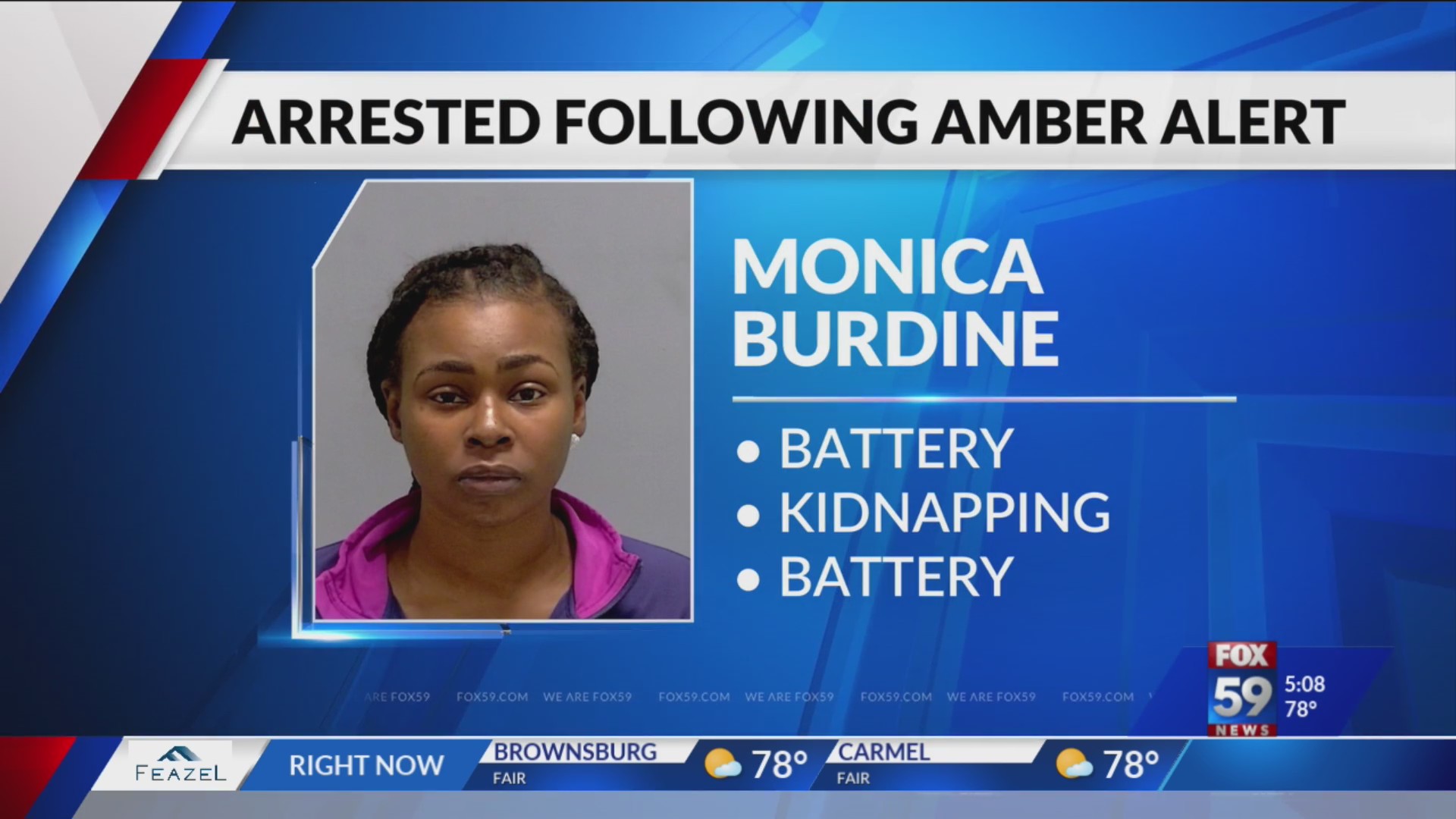 Indianapolis woman charged in AMBER Alert had court order removing girl ...