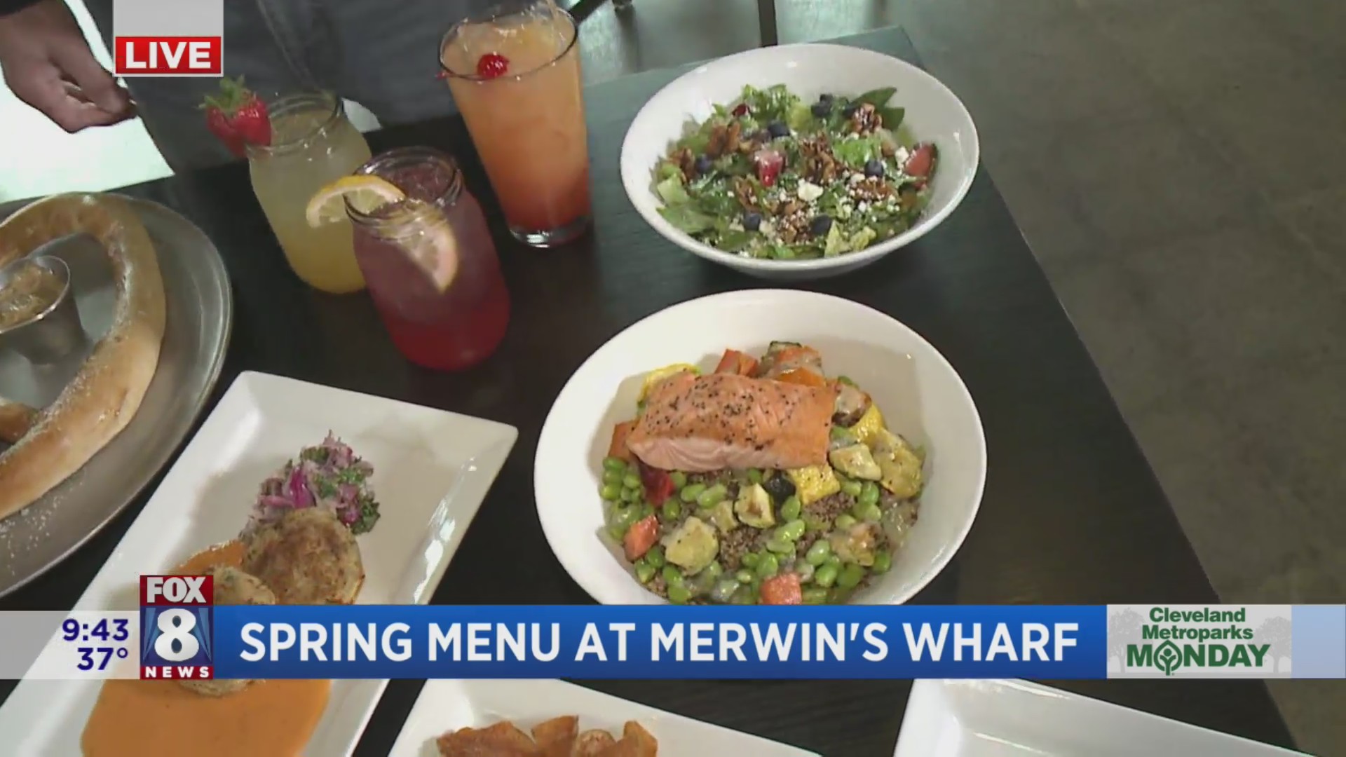 Spring Menu is revealed at Merwin’s Wharf – Fox 8 Cleveland WJW