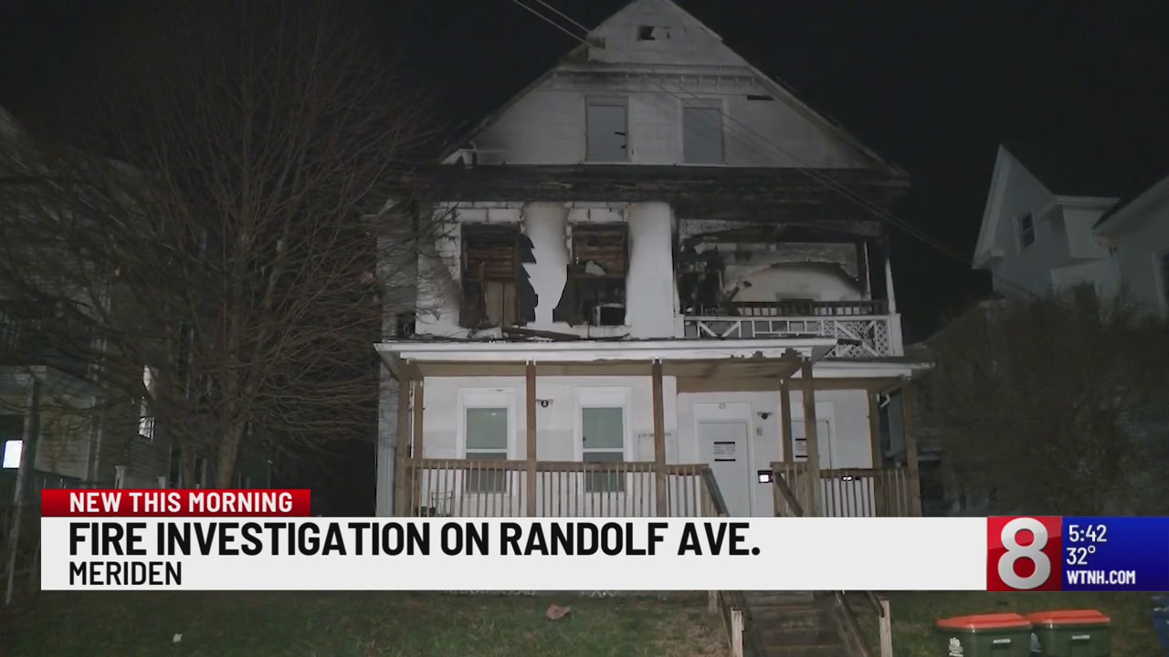 Crews battle fire on Randolph Ave. in Meriden – WTNH.com