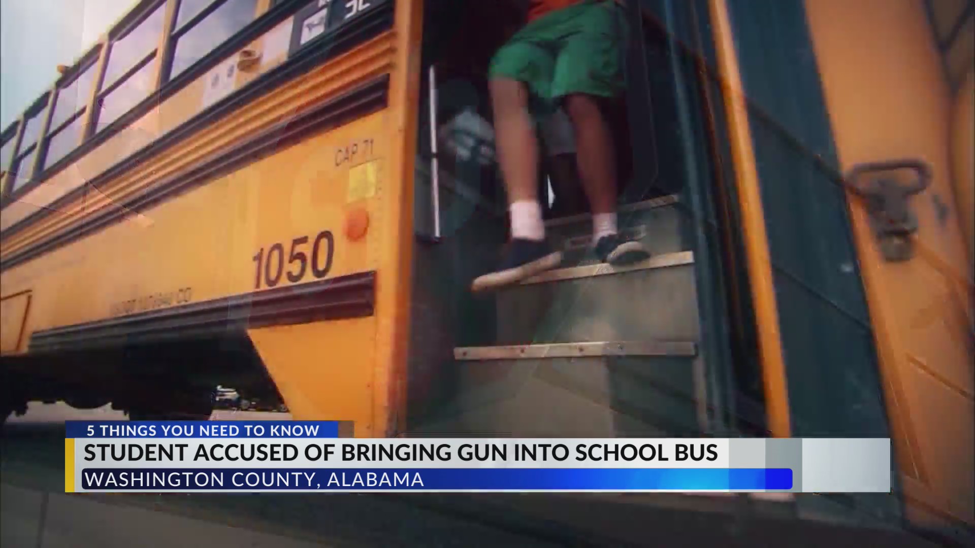 Gun confiscated on McIntosh Elementary bus: school principal – WKRG News 5