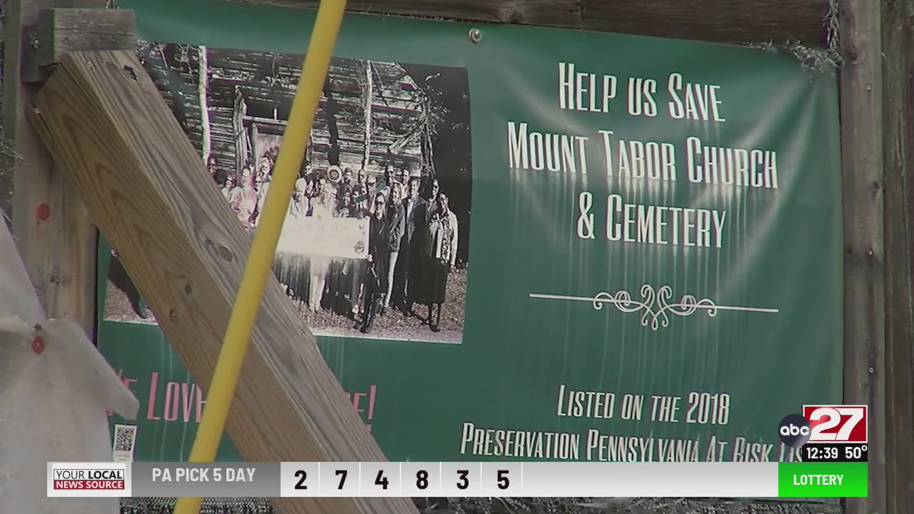 Community members work to preserve the history of Mt. Tabor Church ...