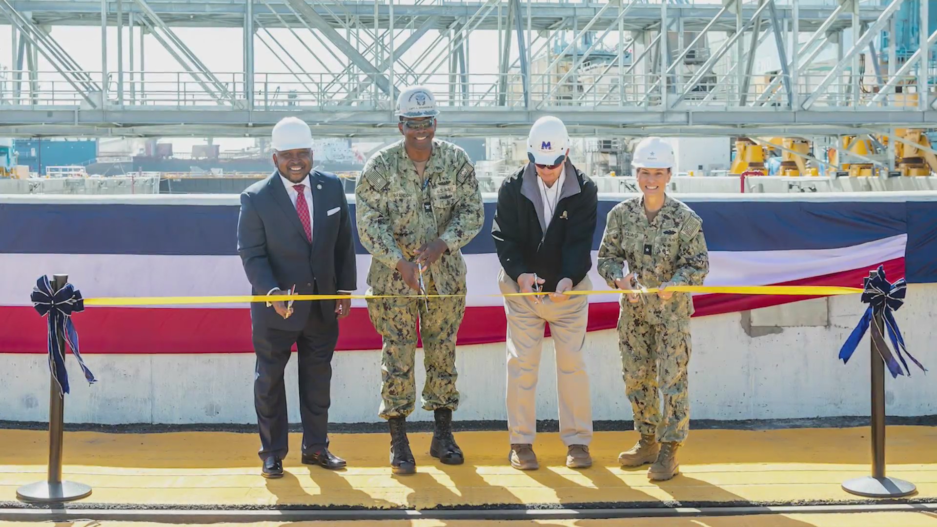 Norfolk Naval Shipyard gives first look at dry dock renovations – WAVY.com