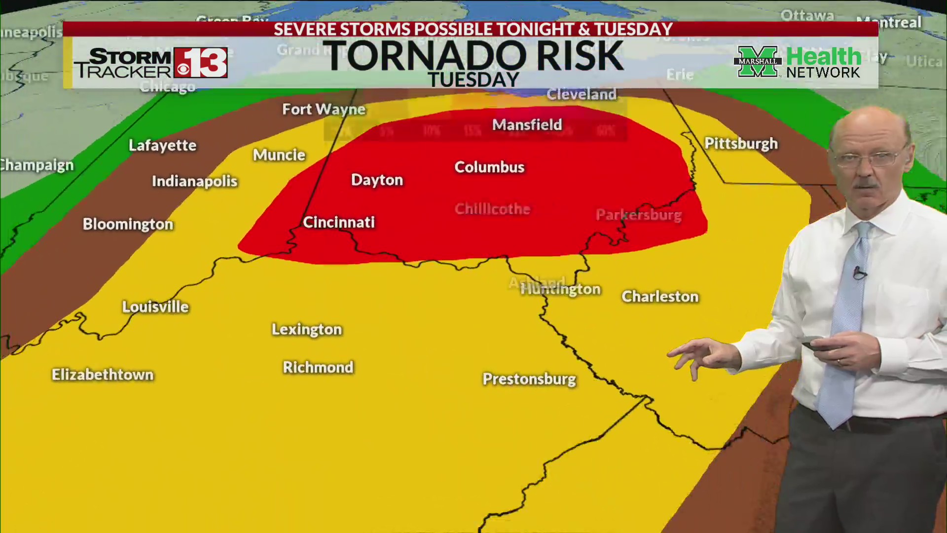 Here is when, where severe weather is expected to hit in West Virginia ...