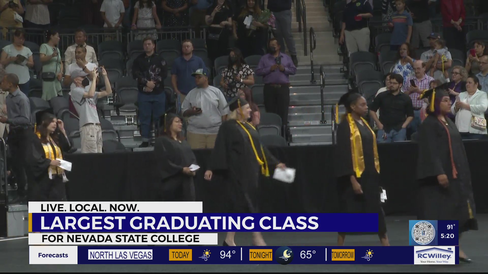 Nevada State College celebrates largest graduation – KLAS