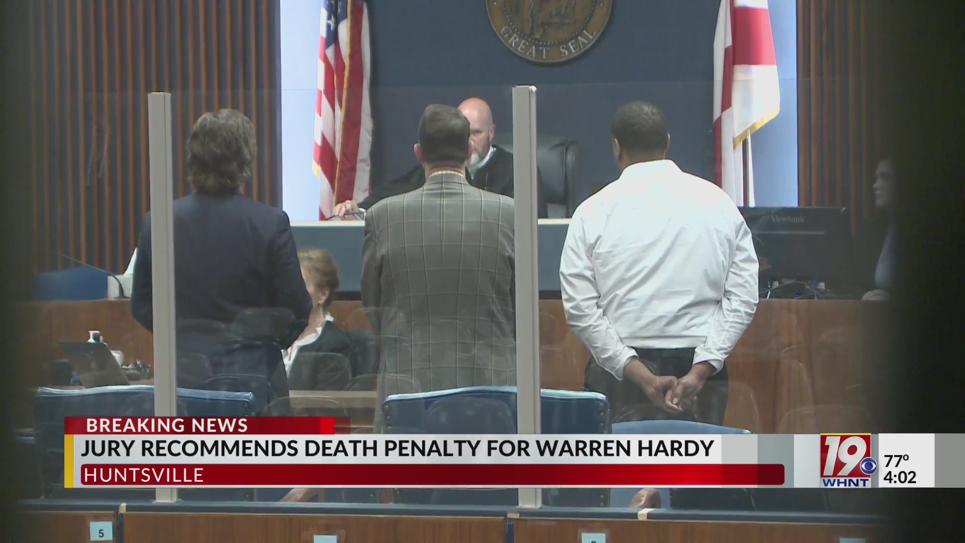 Jury Recommends Death Penalty for Warren Hardy – WHNT.com