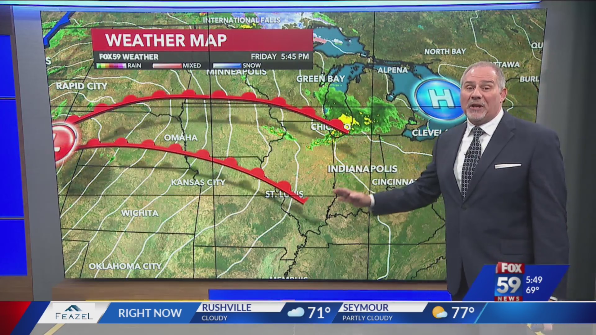 The FOX59 evening forecast – Fox 59