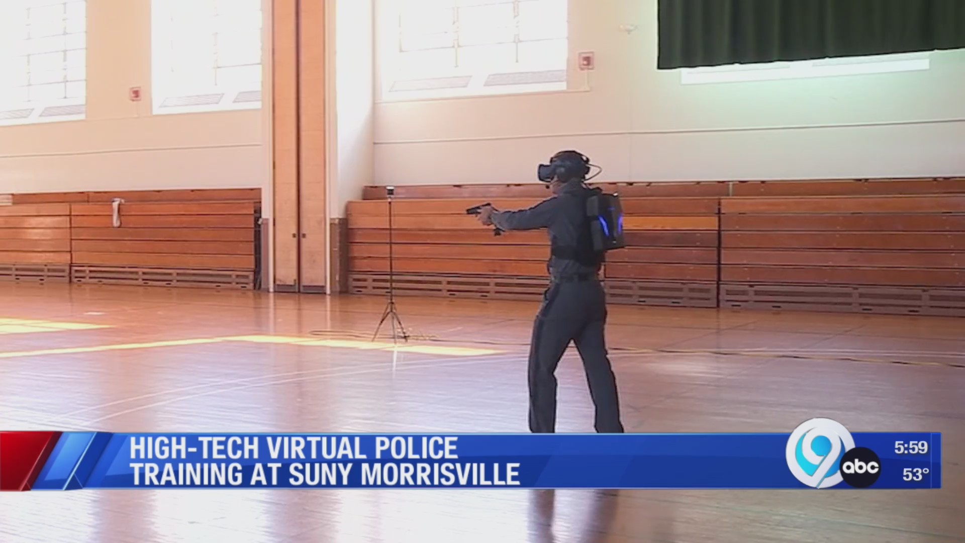 High-tech virtual police training at SUNY Morrisville – WSYR