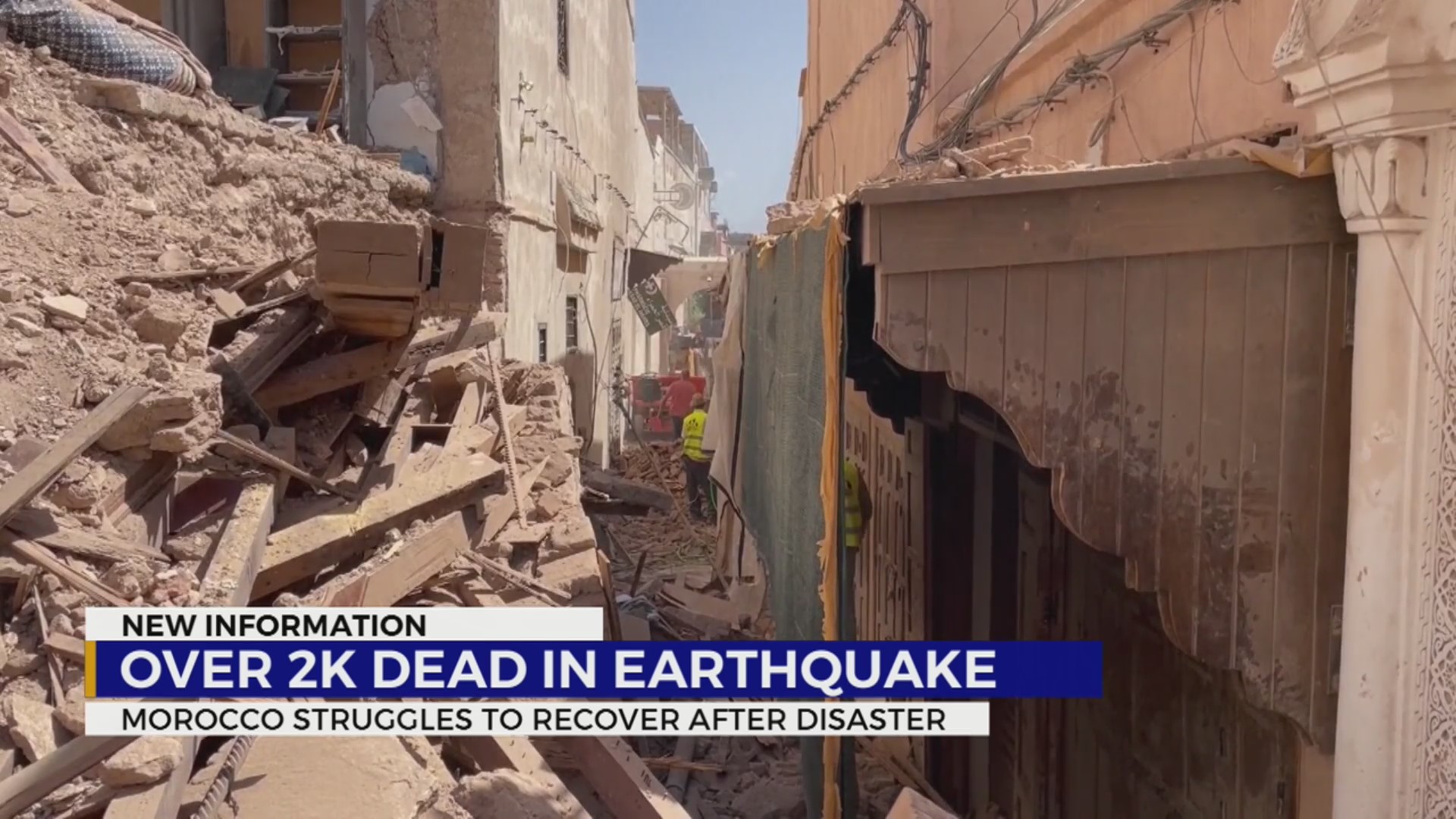 Powerful earthquake in Morocco kills more than 2,000 people, damages ...