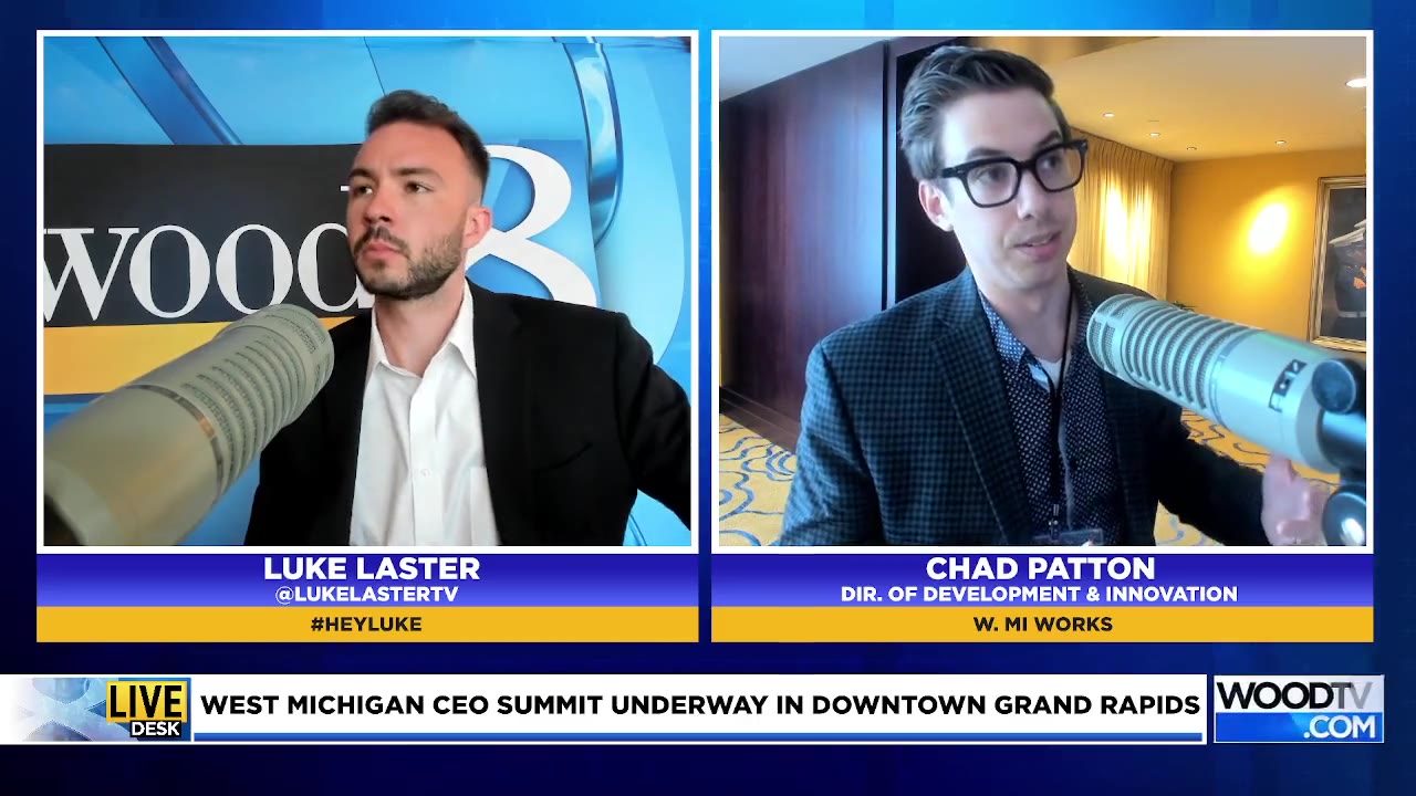 West Michigan CEO Summit: West Michigan Works’ Chad Patton – WOODTV.com
