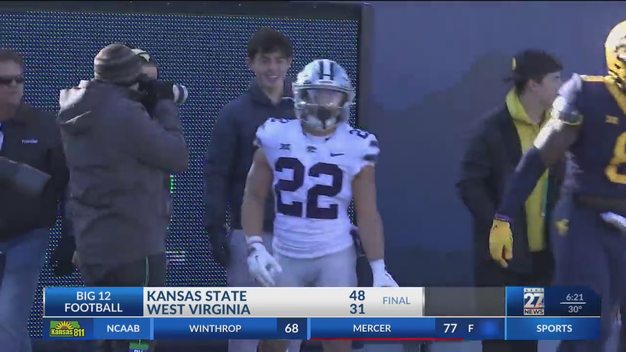 HIGHLIGHTS: K-State wins high scoring duel in West Virginia – KSNT 27 News