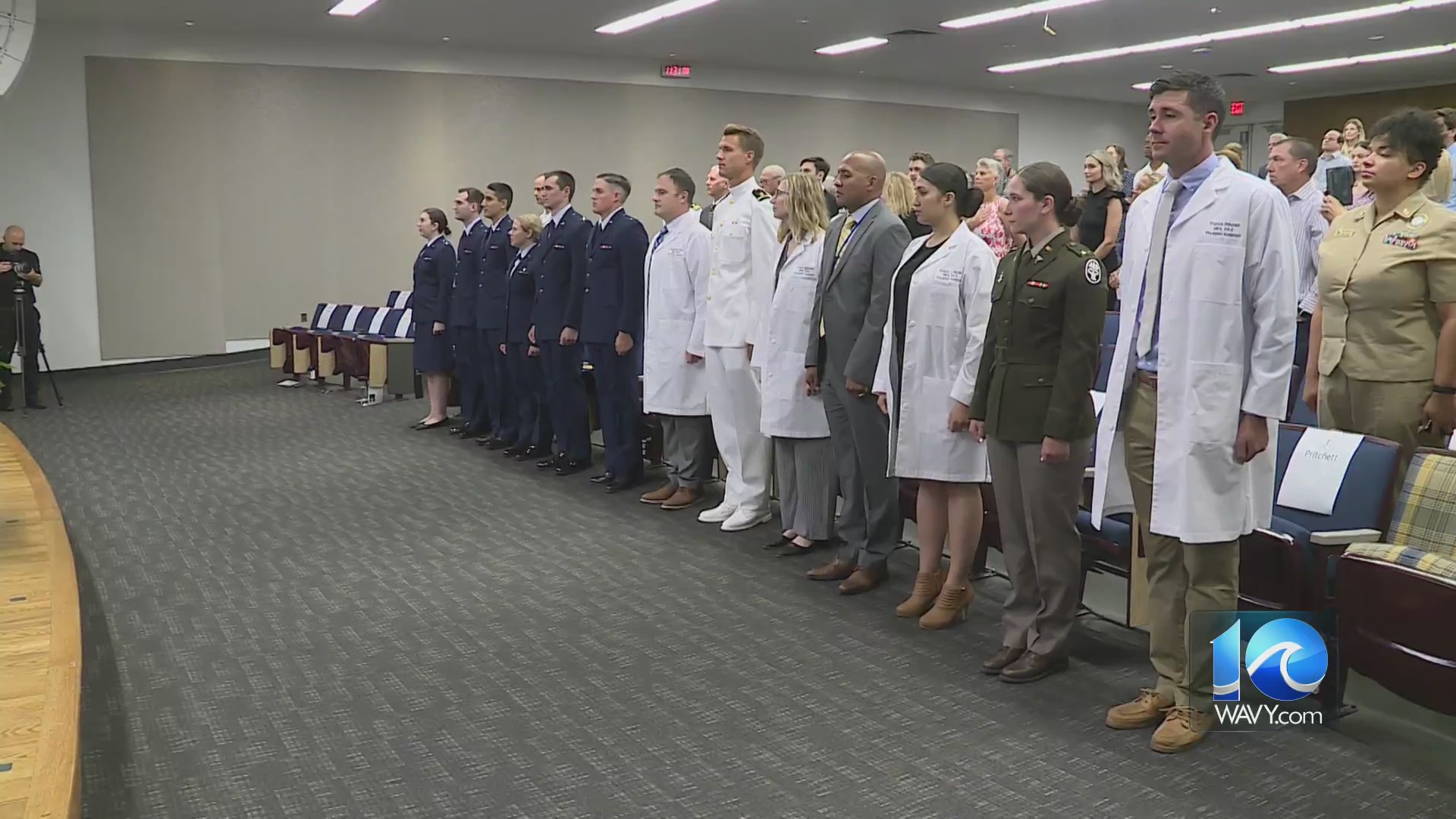 EVMS Military Commissioning Ceremony took place Thursday – WAVY.com