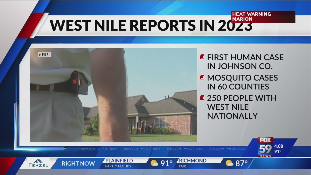 Indiana Health Department reports first Hoosier case of West Nile in ...