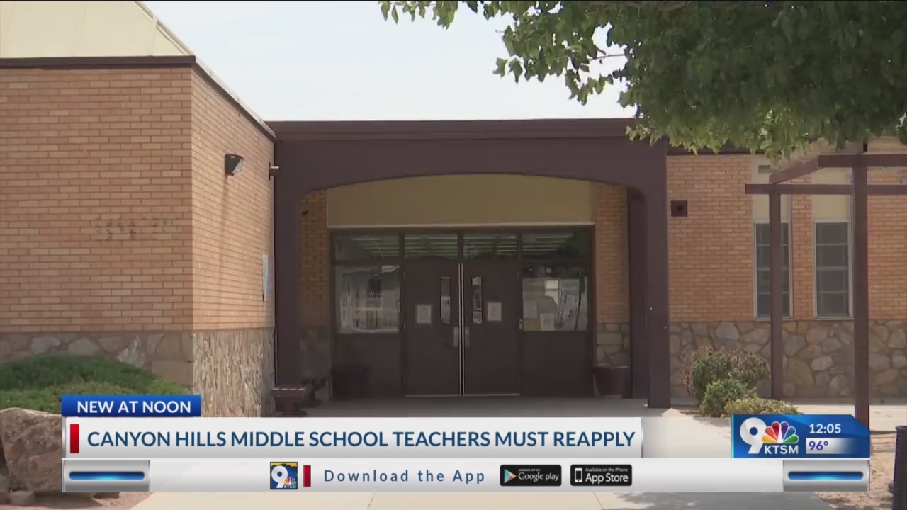 Canyon Hills Middle School makes teachers, staff reapply under redesign ...