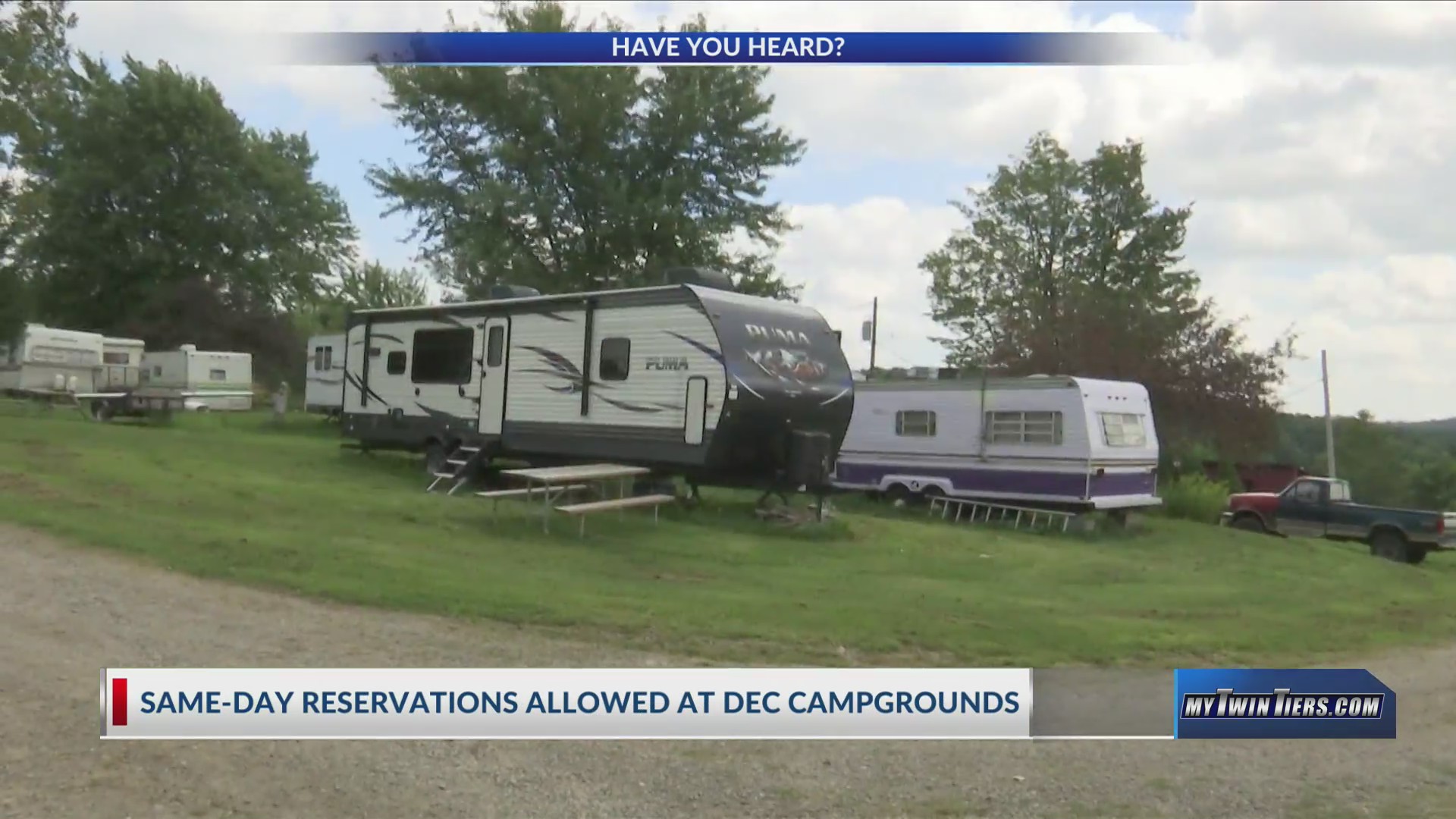 Same-day reservations allowed at DEC campgrounds in 2023 – WETM ...