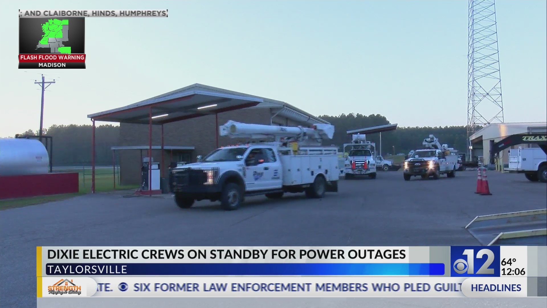 Dixie Electric crews on standby for power outages – WJTV
