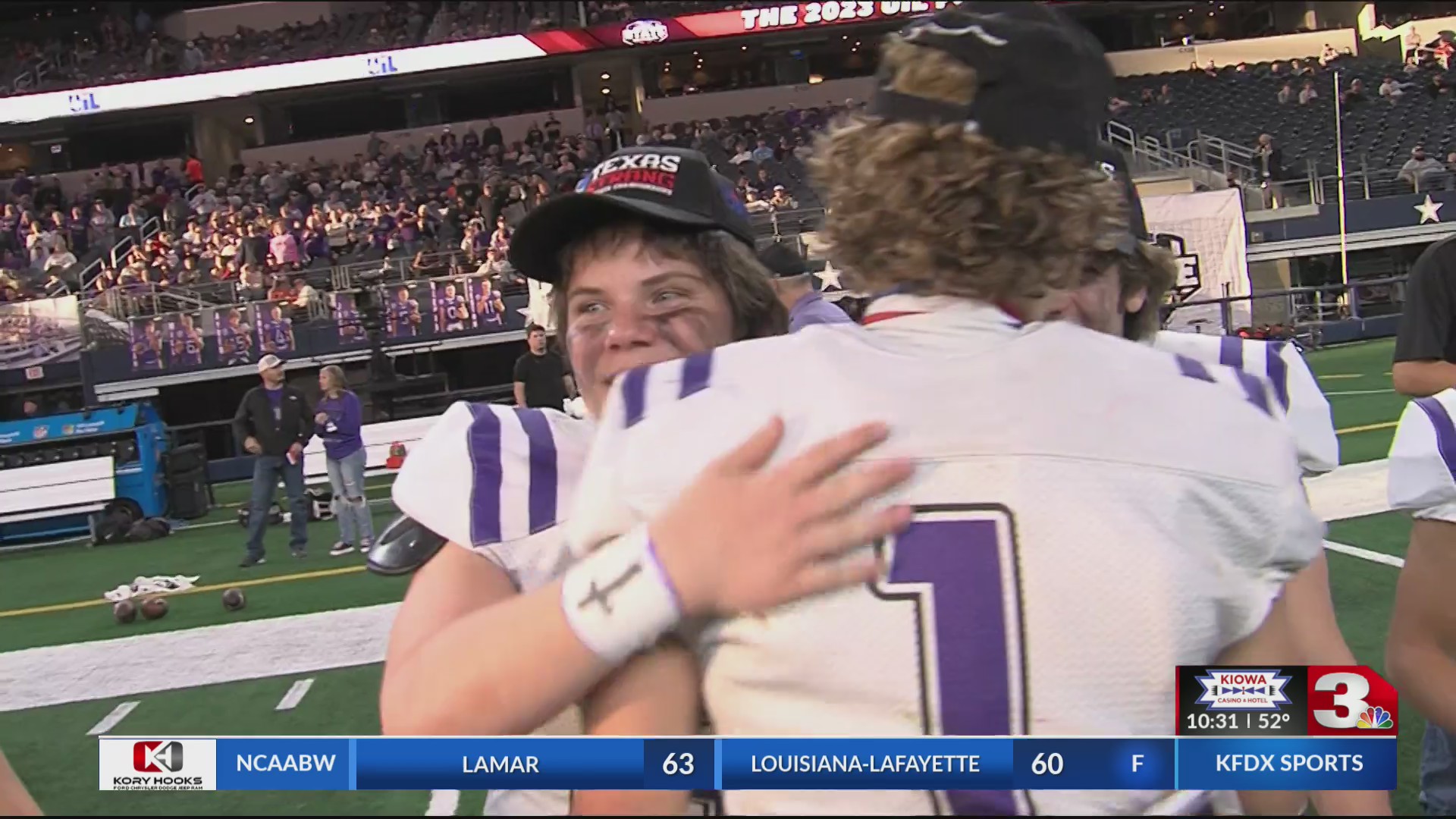 FB: BENJAMIN VS OGLESBY STATE CHAMPIONSHIP – Texomashomepage.com