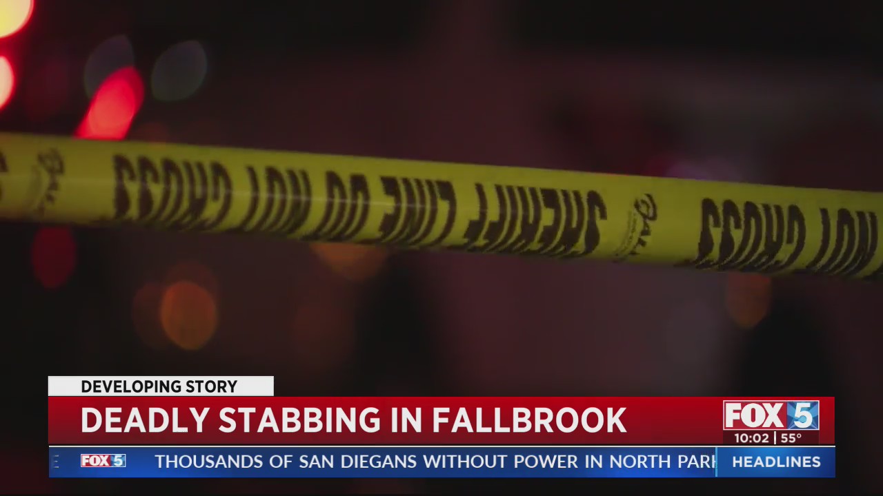 Deadly Stabbing In Fallbrook – FOX 5 San Diego & KUSI News