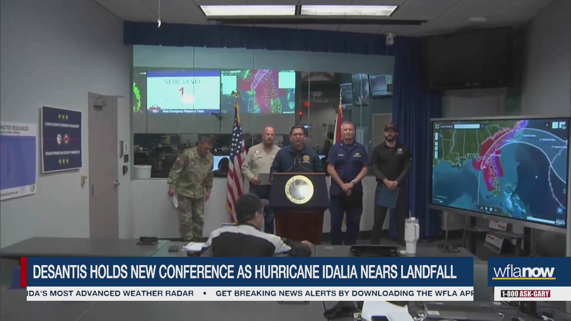 DeSantis holds news conference before Hurricane Idalia makes landfall ...