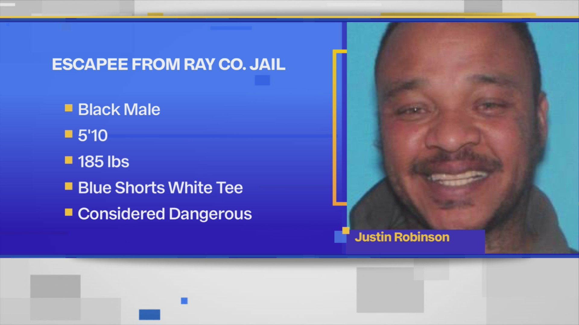 Deputies searching for dangerous Ray County jail escapee – FOX 4 Kansas ...