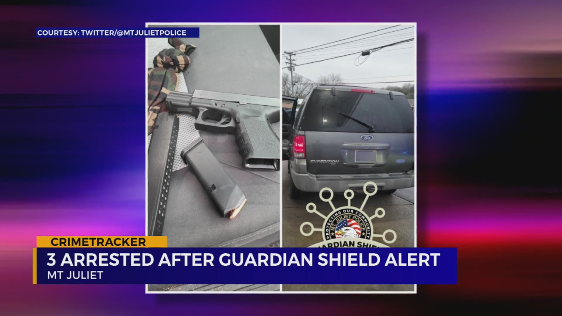 3 arrested after Guardian Shield Alert – WKRN News 2