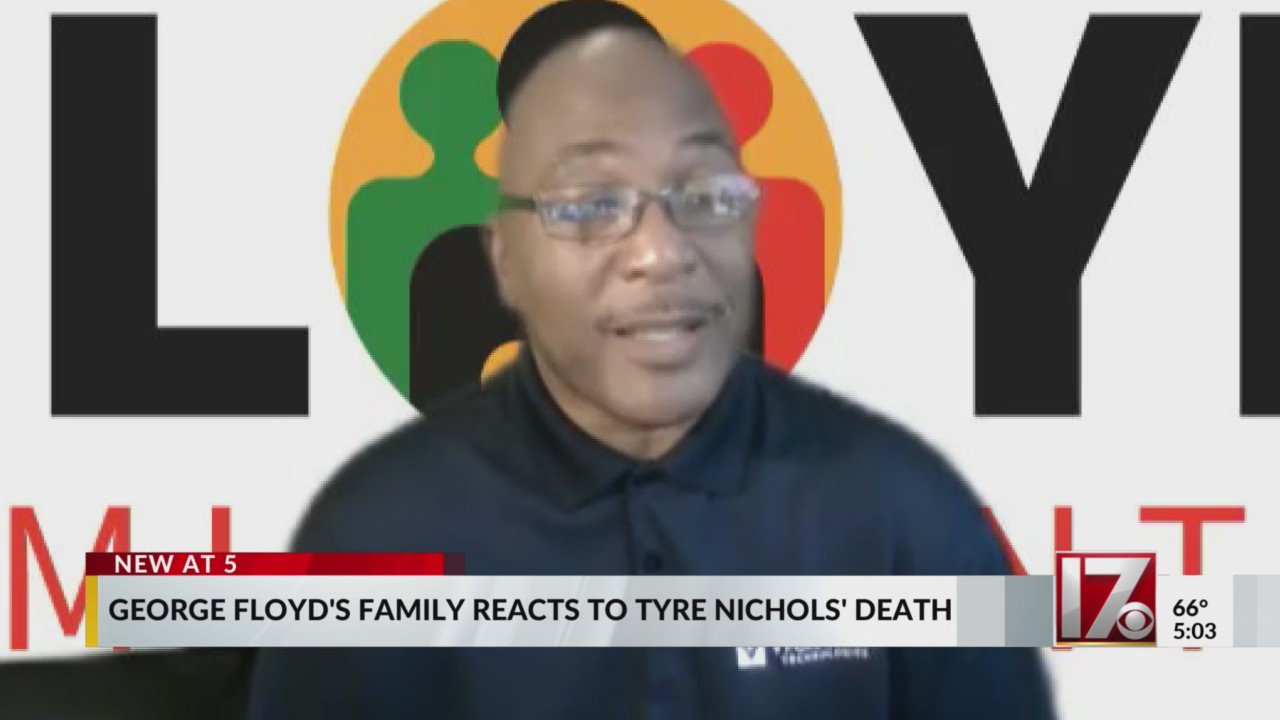 Family of George Floyd reacts to Tyre Nichols deadly beating video ...