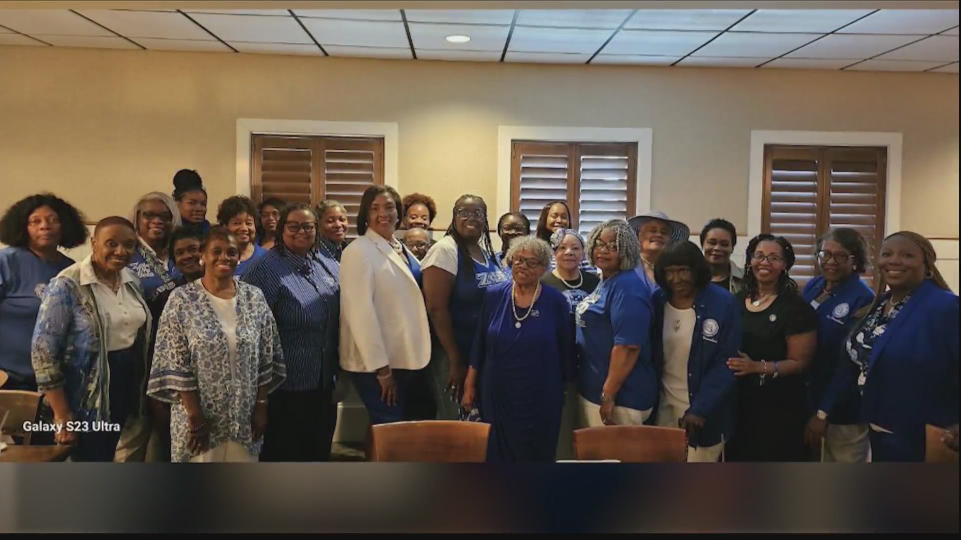 Opal Lee meets with Zeta Phi Beta – WSAV-TV