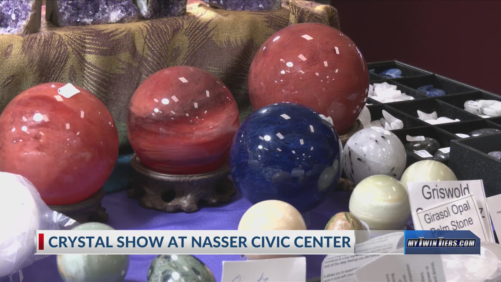 Crystal show held at Nasser Civic Center in Corning – WETM ...
