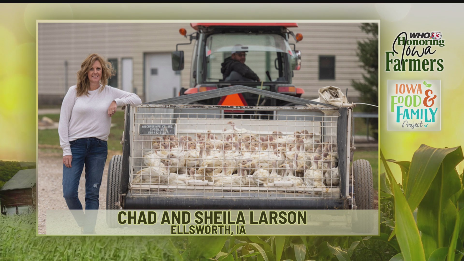 Honoring Iowa Farmers: Chad and Sheila Larson – who13.com