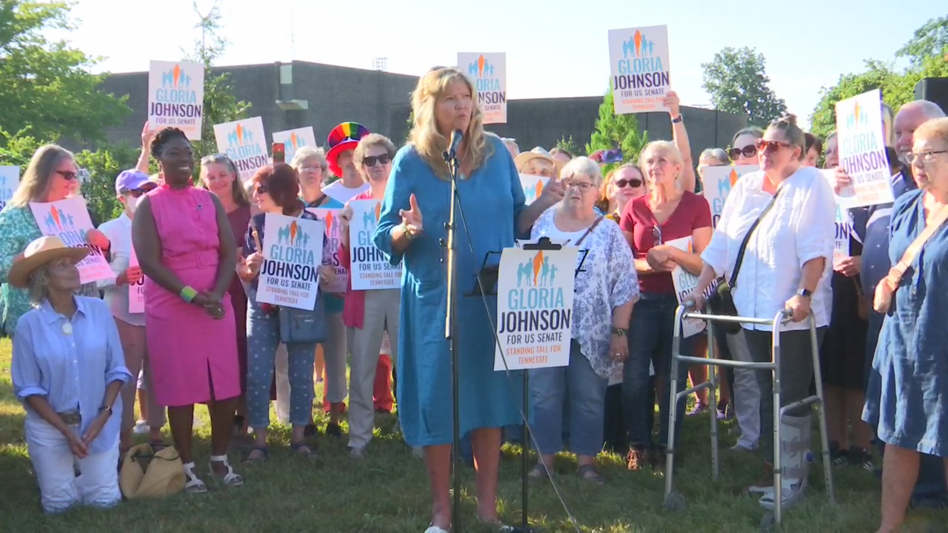Tennessee State Rep. Gloria Johnson announcement in Knoxville – WKRN News 2
