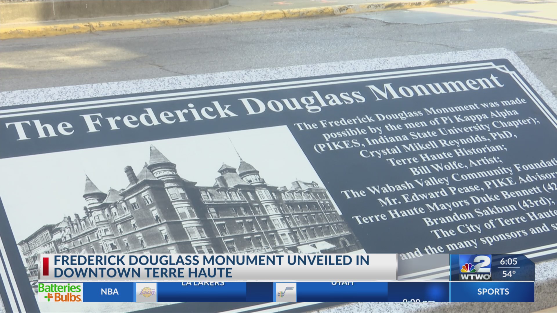 Frederick Douglass Monument Unveiled in Downtown Terre Haute ...