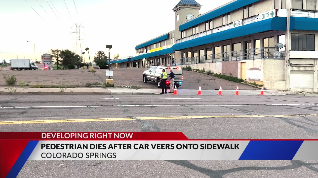 Pedestrian dies after crash on North Academy Boulevard – FOX21 News ...