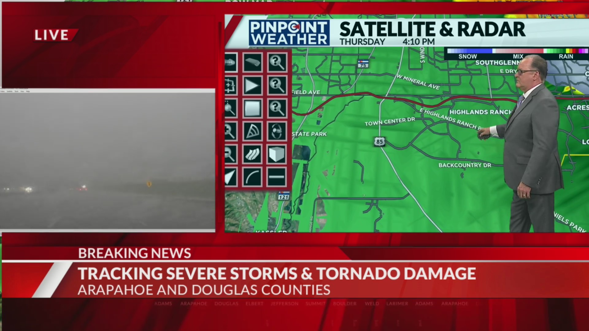 Tornado causes damage in Highlands Ranch – FOX31 Denver