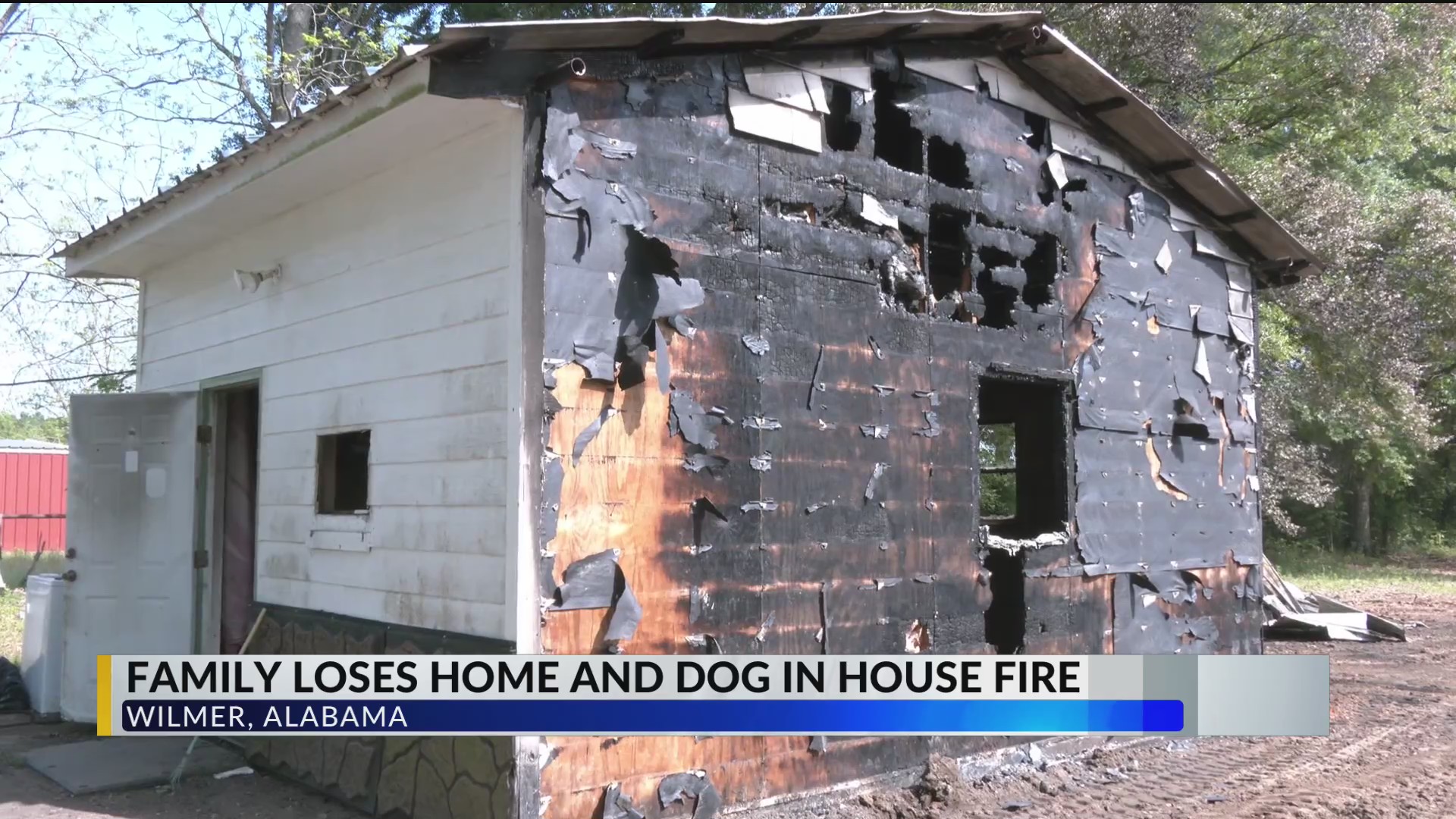 Wilmer family loses home and pet in house fire – WKRG News 5