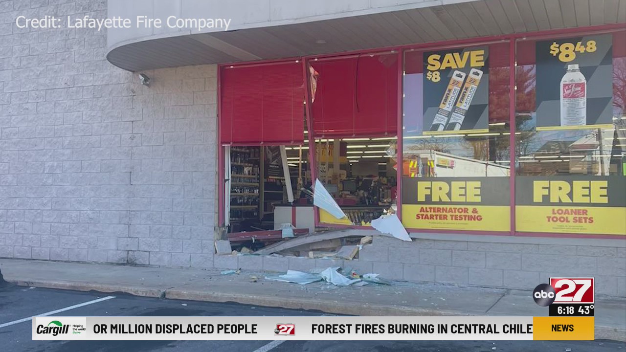 Vehicle crashes into Lancaster County business – ABC27