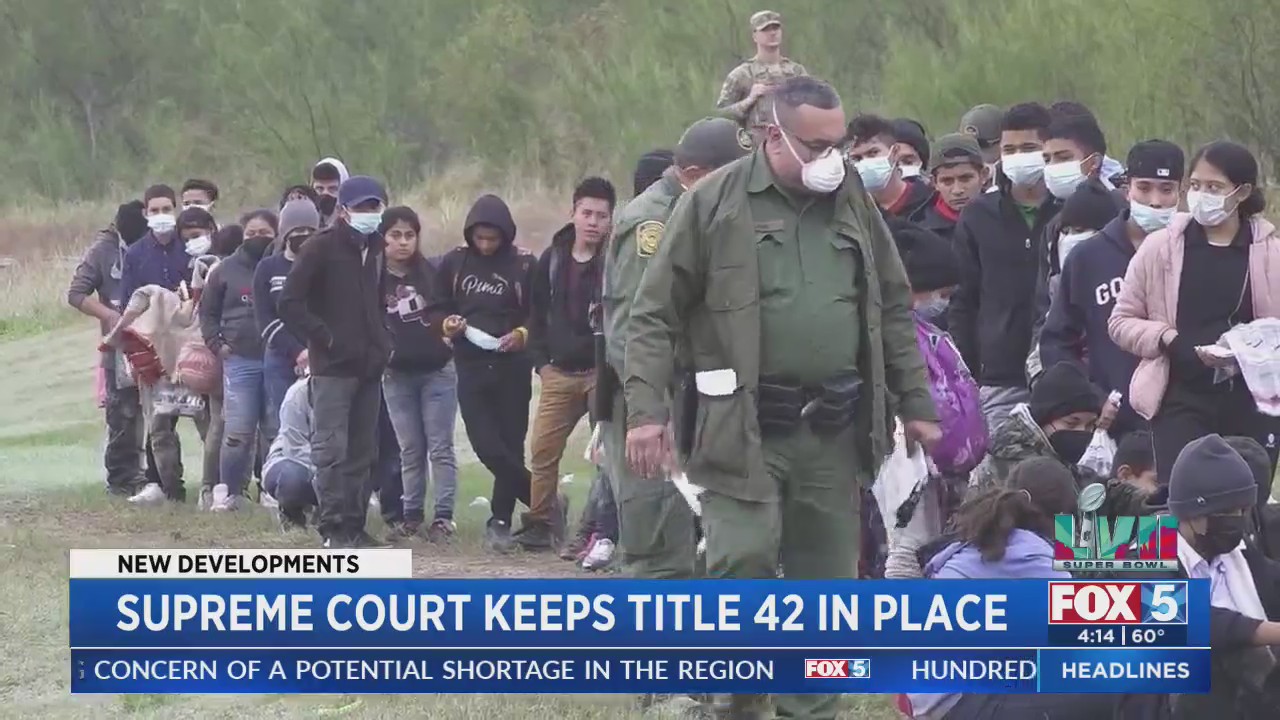 Supreme Court Keeps Title 42 In Place – FOX 5 San Diego & KUSI News