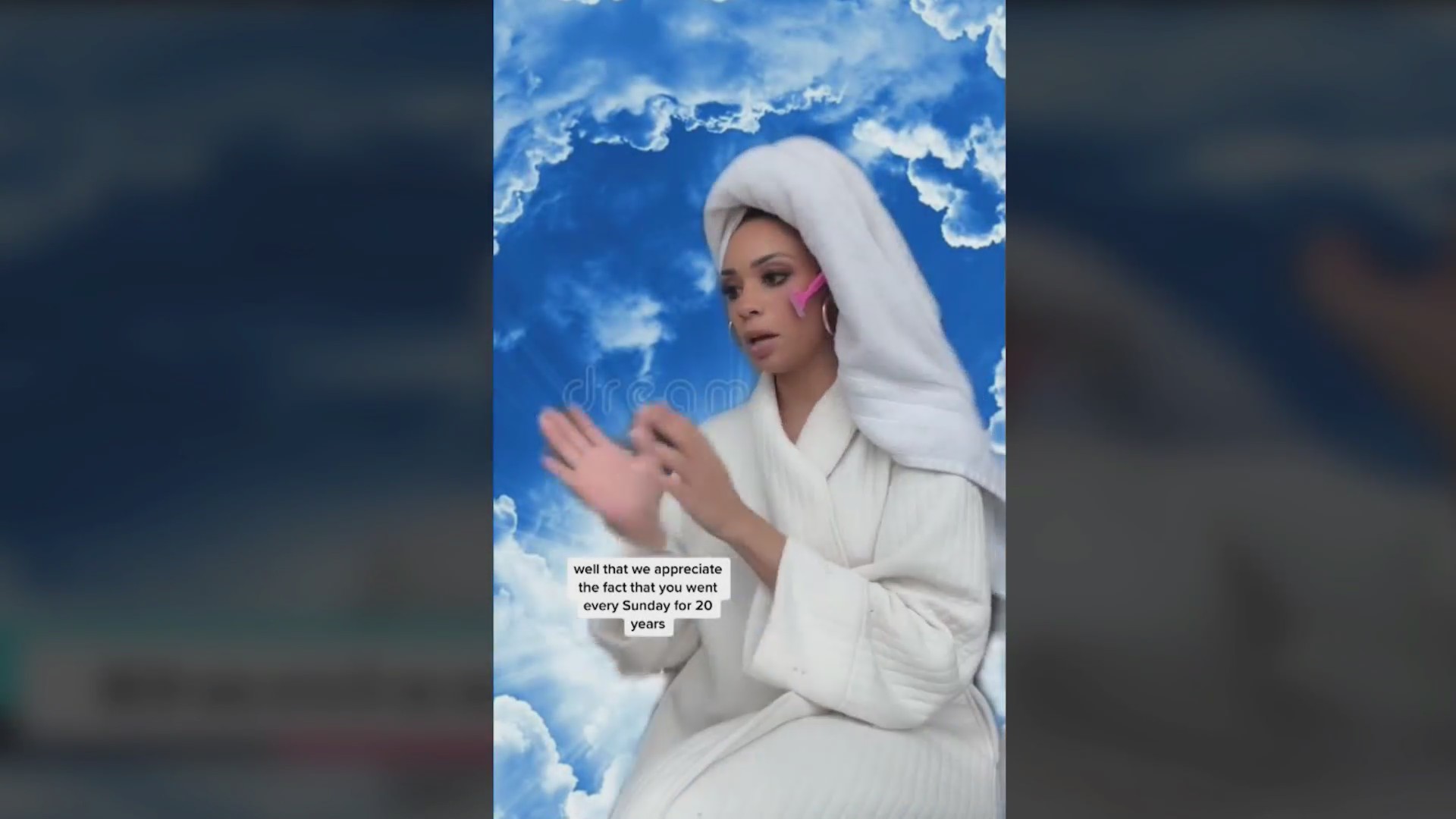 TikTok’s “Denise, Heaven’s Receptionist” – WGN-TV