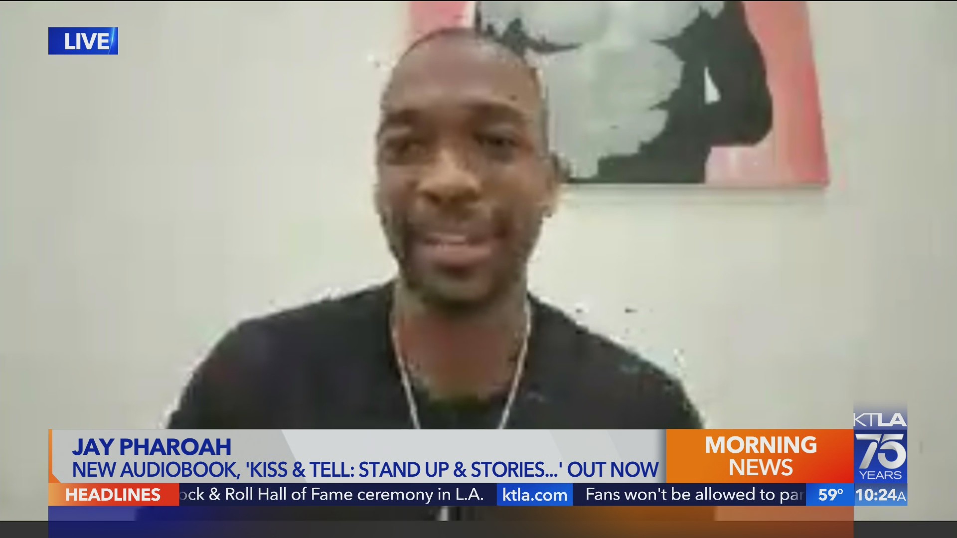 Jay Pharoah talks new audiobook ‘Kiss & Tell: Stand & Stories’ – KTLA