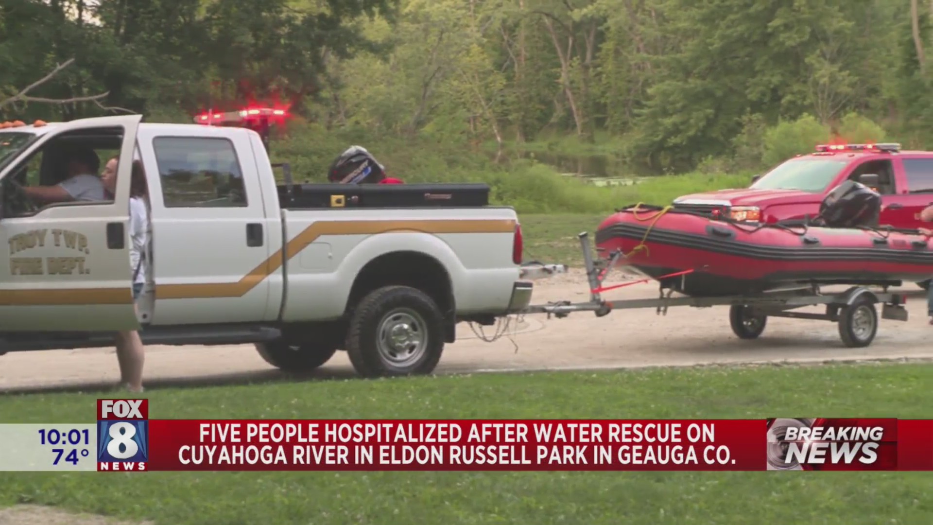 5 people hospitalized after water rescue on Cuyahoga River – Fox 8 ...