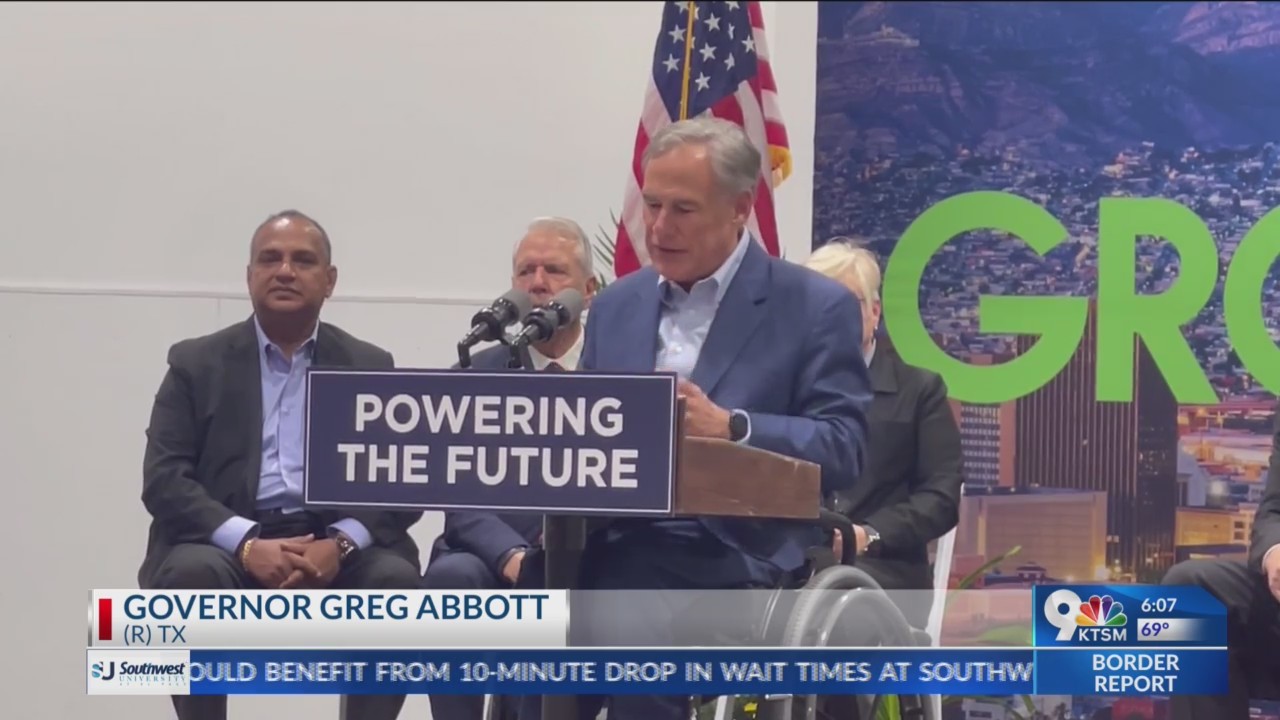 Abbott: Texas is the economic engine of America – BorderReport