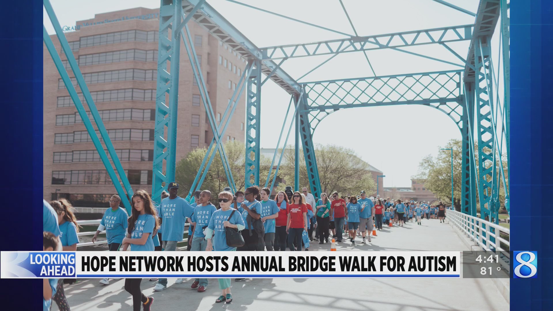 Register now for annual Blue Bridge Walk for Autism – WOODTV.com