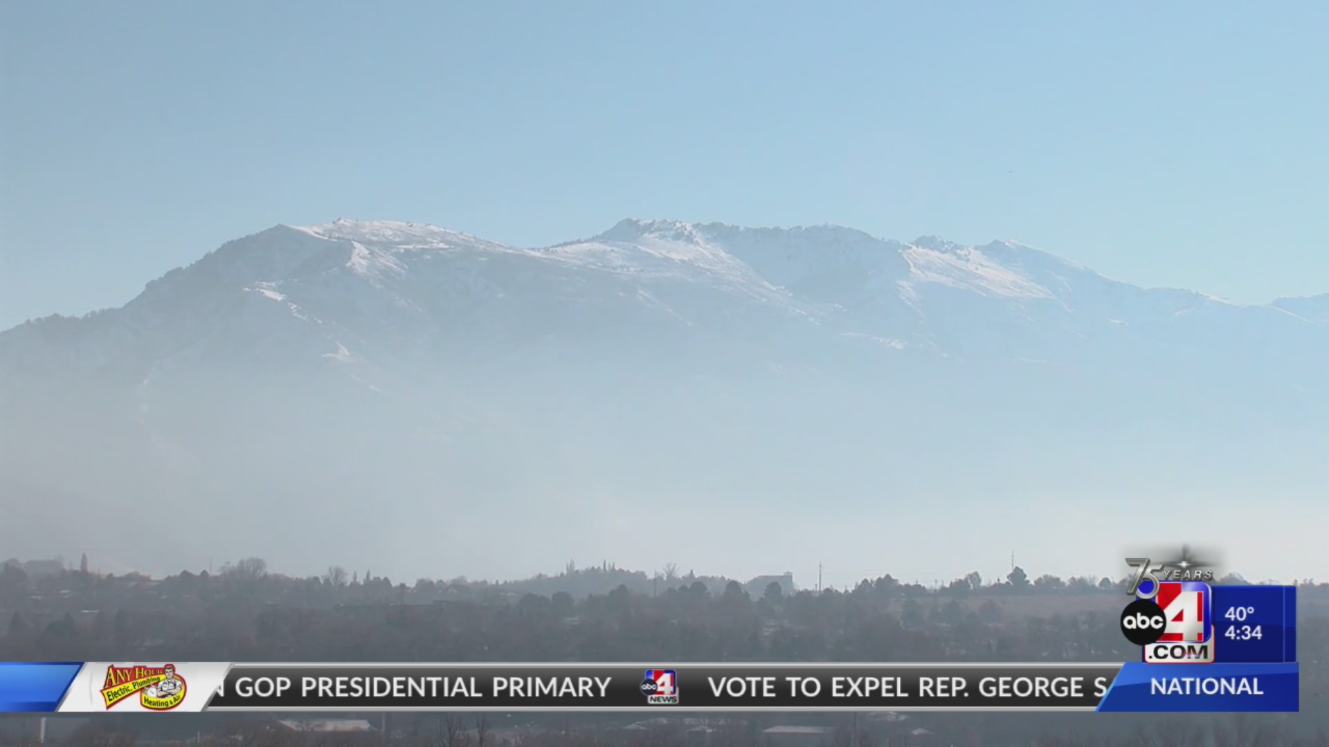 Inversion Season Covers Utah in Haze – ABC4 Utah