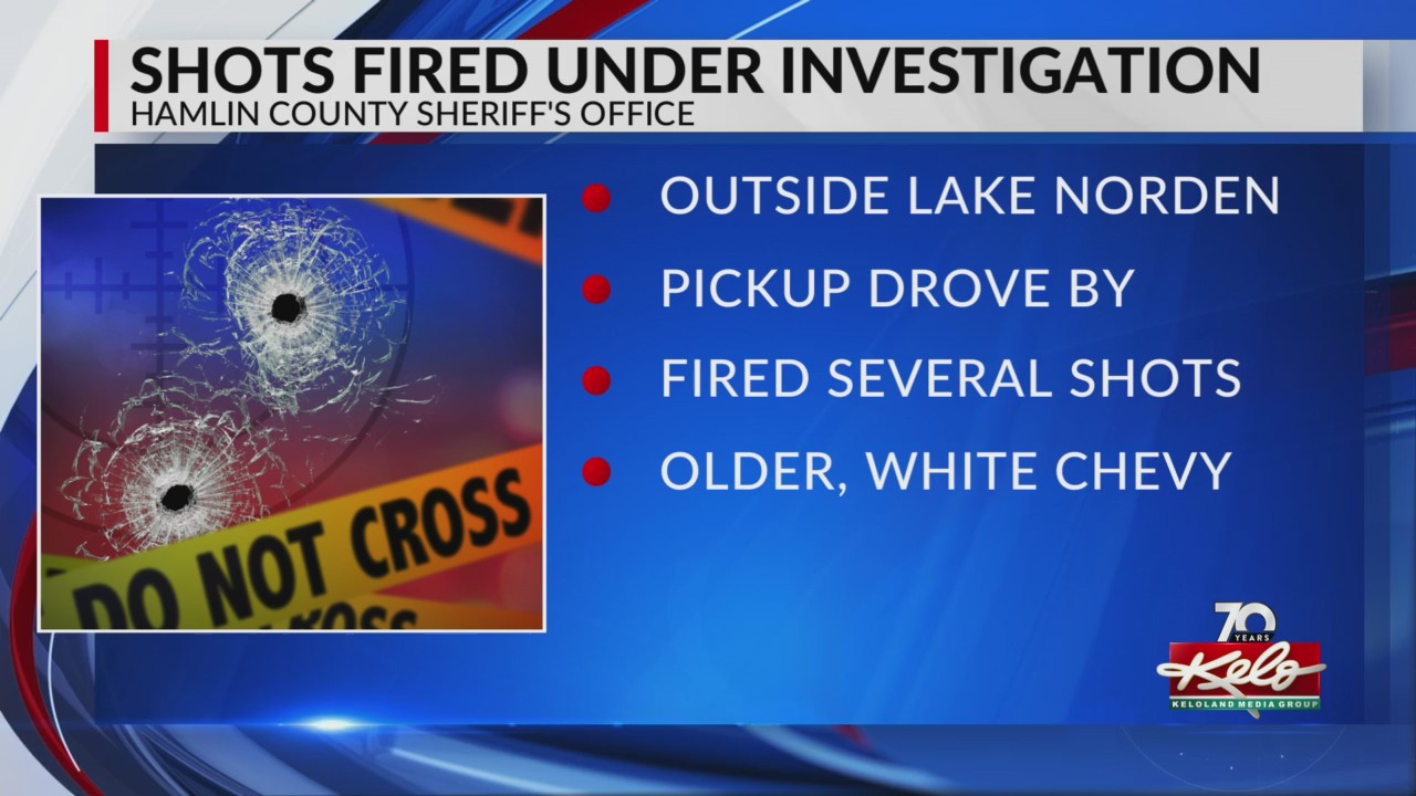 Authorities search for pickup involved in gunshots incident – KELOLAND.com