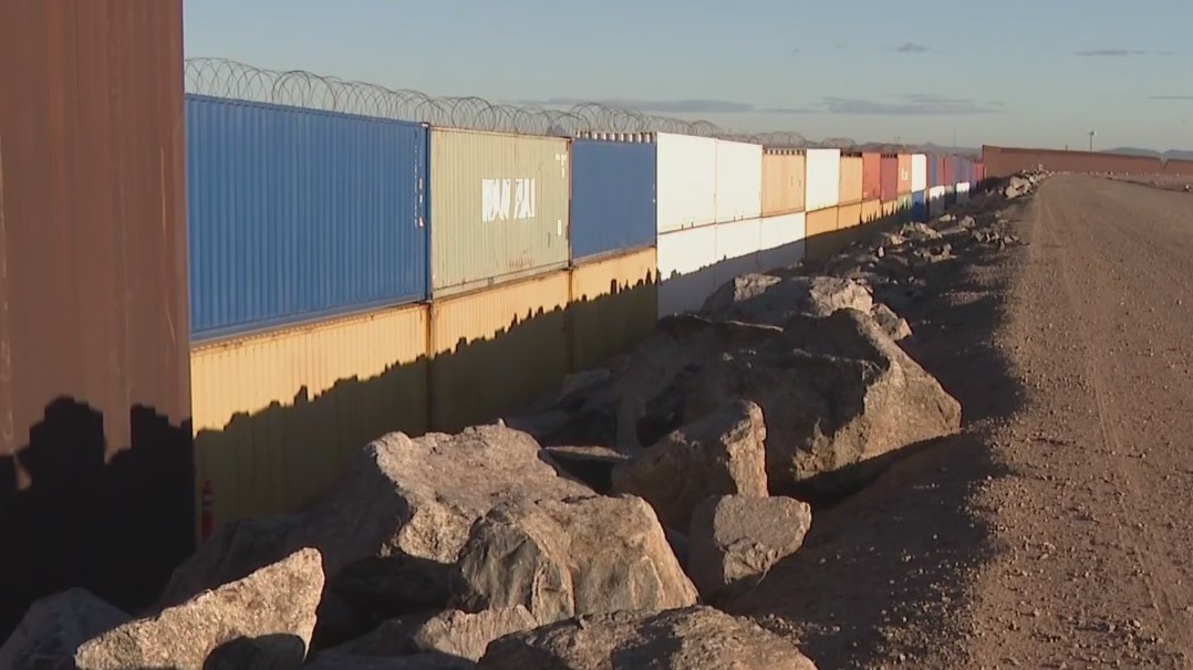 Ariz. to pay $76M to take down border shipping container wall | Rush ...