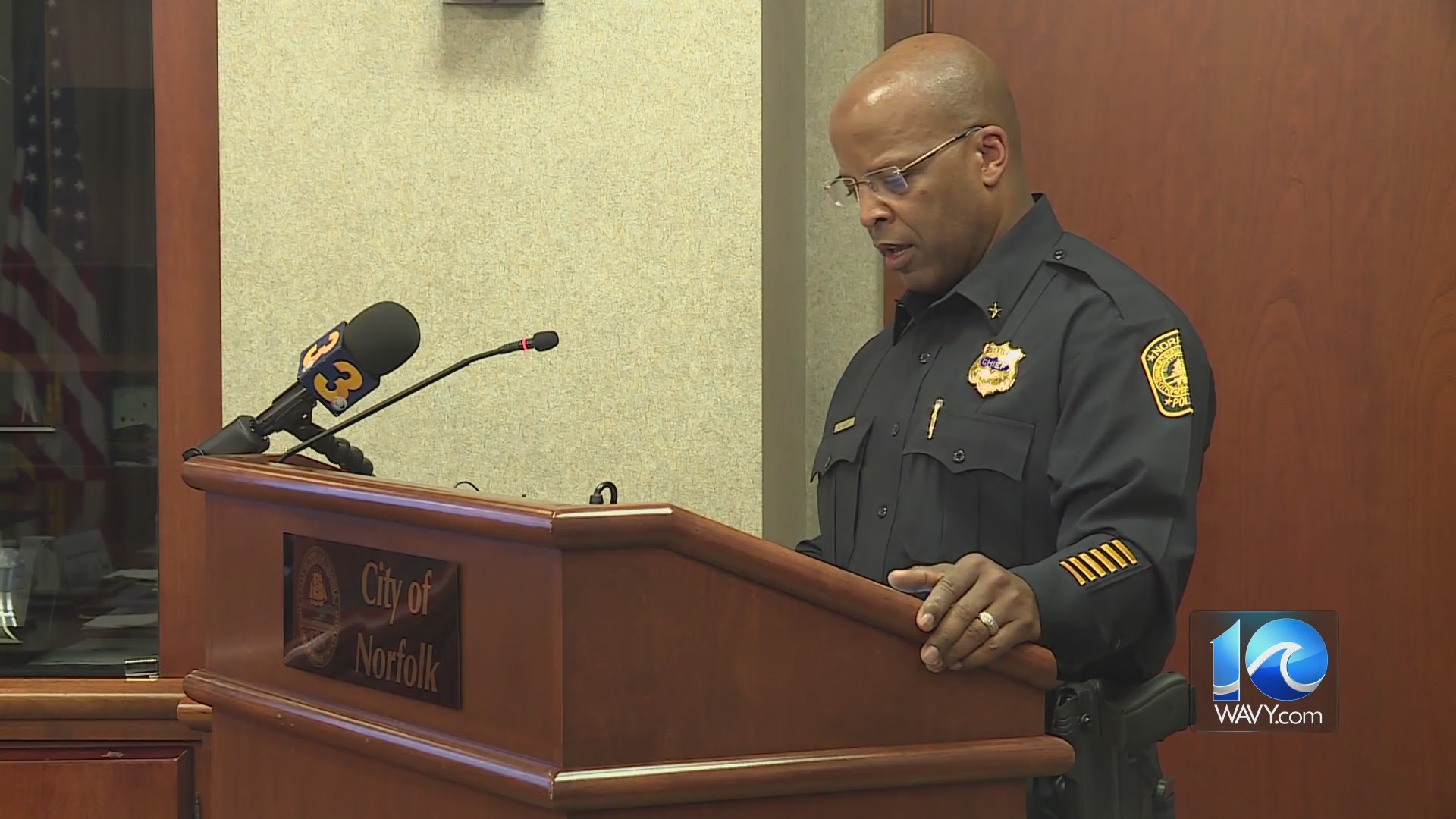 Town Hall with Police Chief Mark Talbot Wednesday – WAVY.com